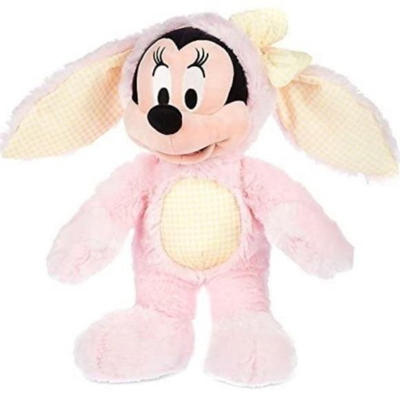 Disney | Toys | Disney Store Easter Minnie Mouse Pink Easter Bunny ...